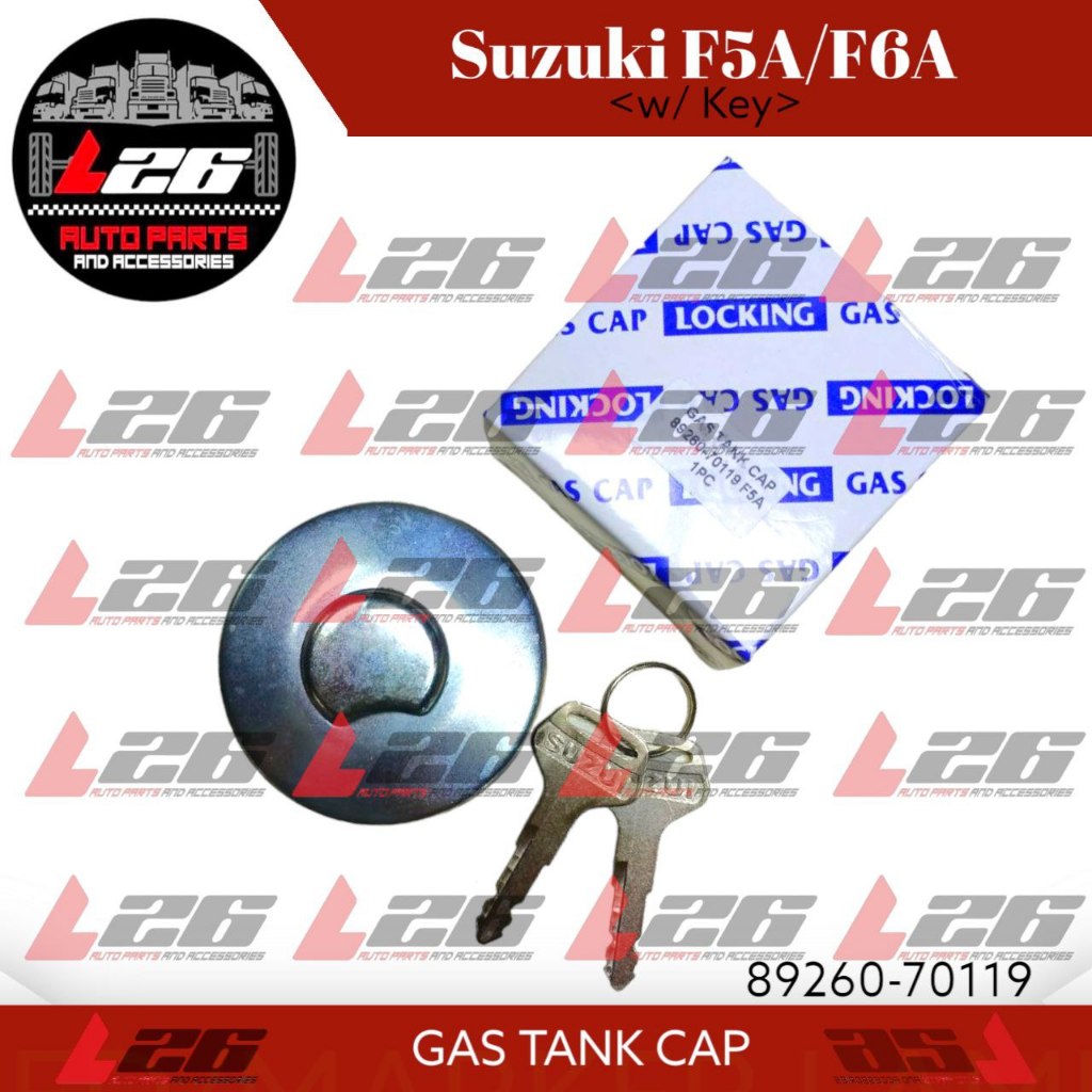 1PIECE Suzuki Multicab F5A/F6A Fuel Gas Tank Cap with Keys 89260-70119 ...