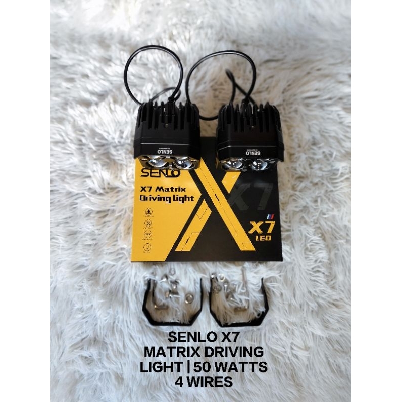 SENLO X7S MATRIX DRIVING LIGHT | 85 WATTS | 6 MONTHS WARRANTY | Shopee Philippines