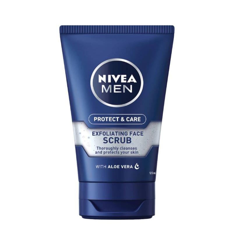 Nivea Men Exfoliating Face Scrub 125mL | Shopee Philippines