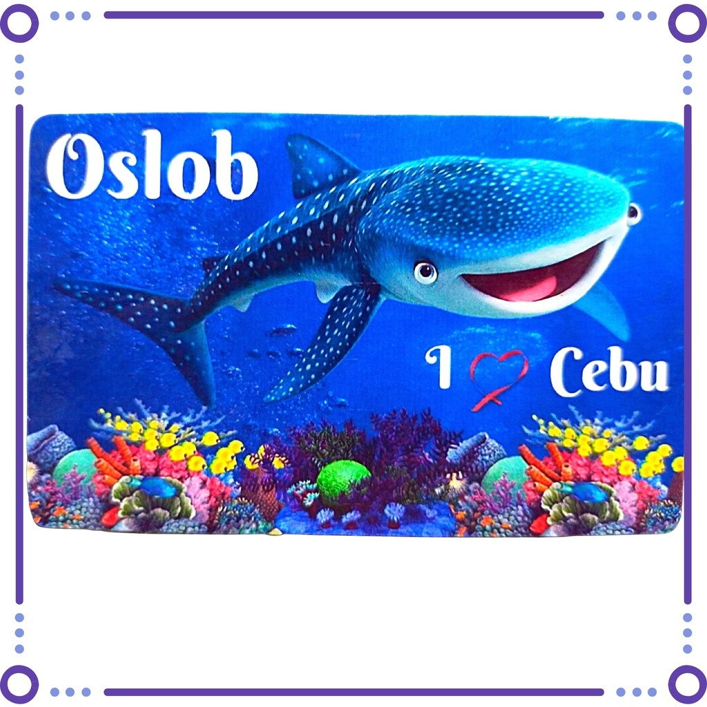 Oslob Cebu DESIGN Rubber Ref Magnet | Shopee Philippines