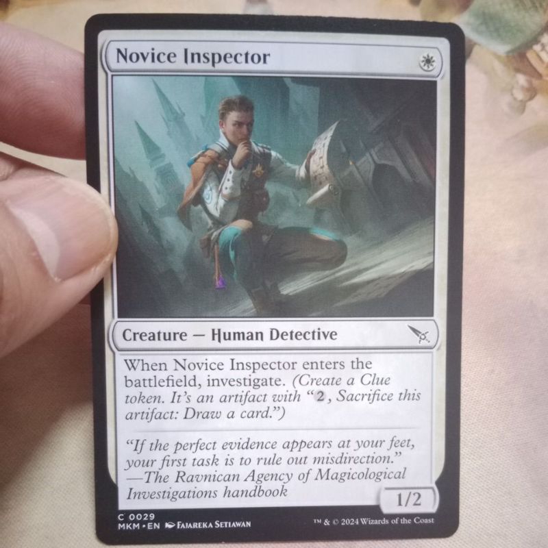 Novice Inspector (Murders at Karlov Manor) | Shopee Philippines