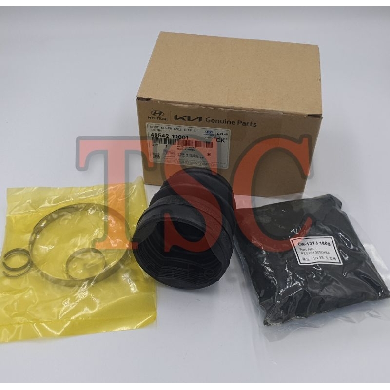 ORIGINAL Rubber Boot Set for 1.4L Hyundai Accent Kia Rio Gamma Engine ...