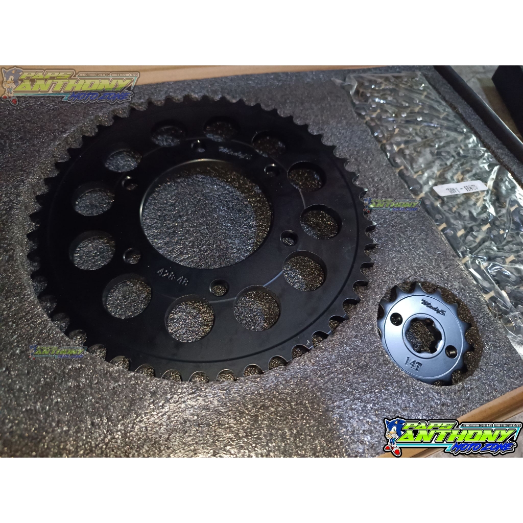 MODY5 CHAINSET (CHAIN SET) SNIPER155/SNIPER150 | Shopee Philippines