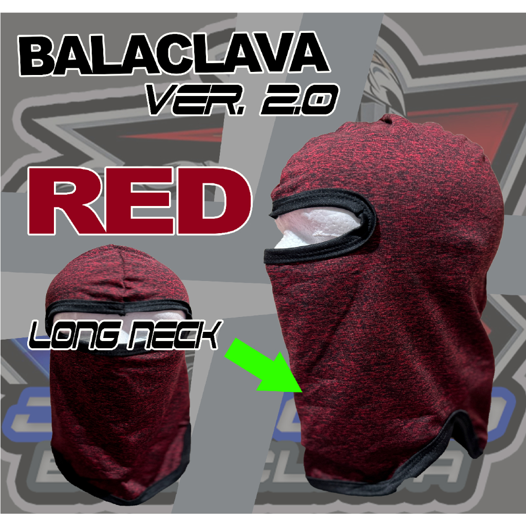 Balaclava ver 2.0 full face Helmets with foam Anti-Pollution Anti-Dusk ...