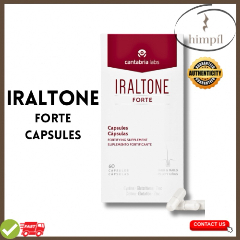 IRALTONE Forte Capsules for Hairloss Exp:05/2025 | Shopee Philippines