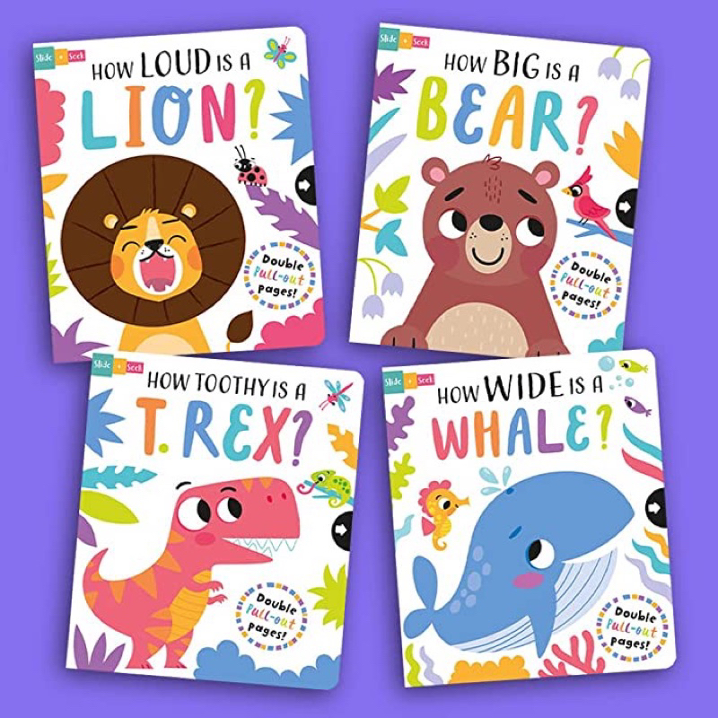 Slide and Seek Books with Double Pull-Out Pages | Shopee Philippines