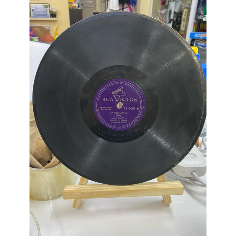 Antique OPM Music - Rca Victor Records - VINYL PLAKA 78 RPM - Alfredo ...