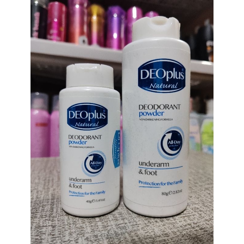 Deoplus Natural Deodorant Powder (40g/80g) | Shopee Philippines