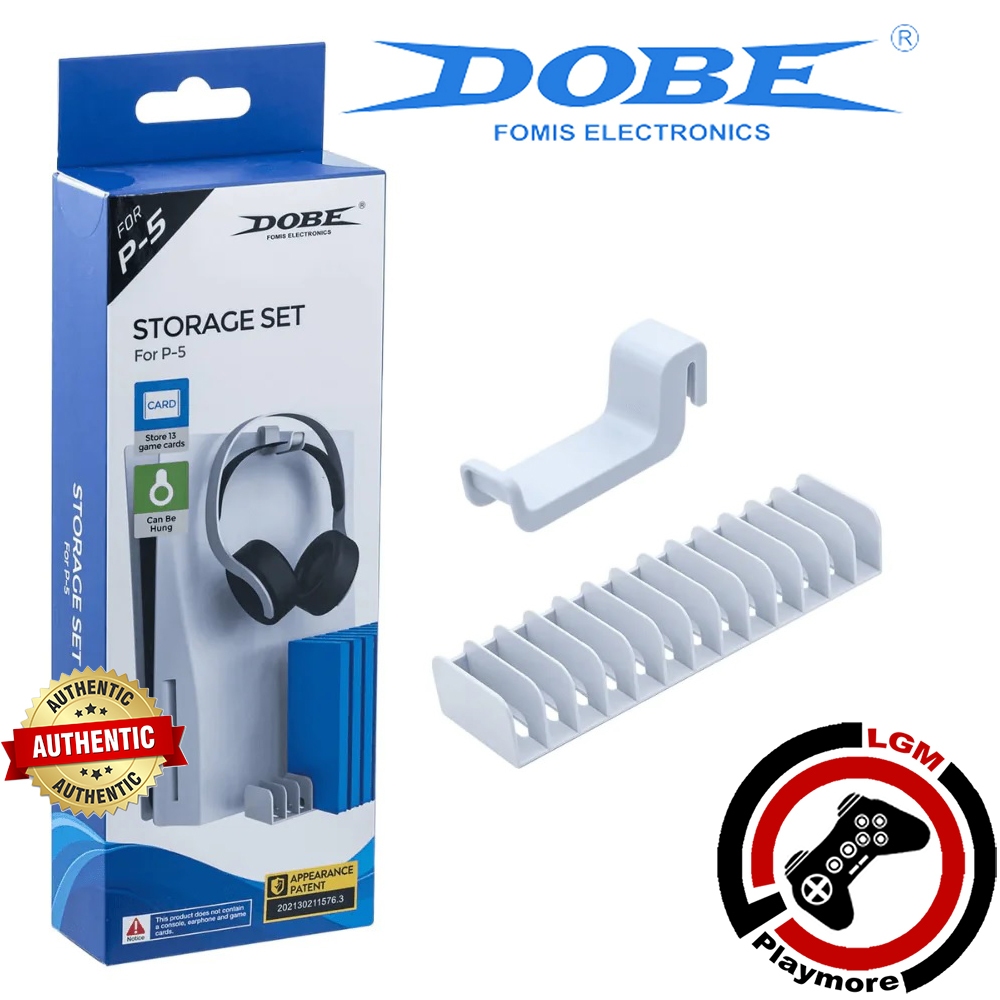 Dobe PS5 Headset Storage Set with Game Disc Rack for PS5 TP5-2509 ...
