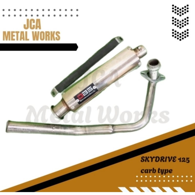 DBS PIPE CHROME FOR SKYDRIVE 125 carb type | Shopee Philippines