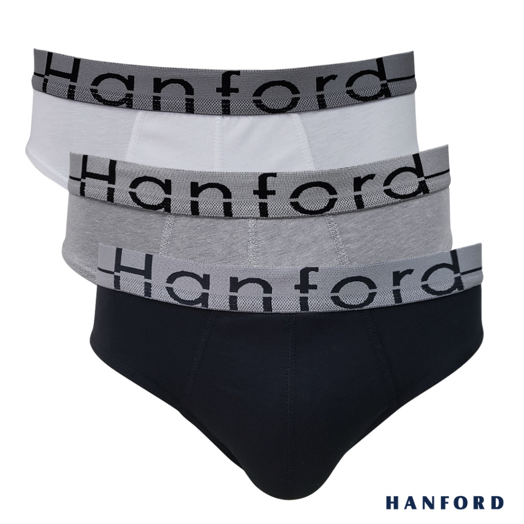 Hanford Men Regular Cotton Briefs Polar - Assorted with Gray Garter ...