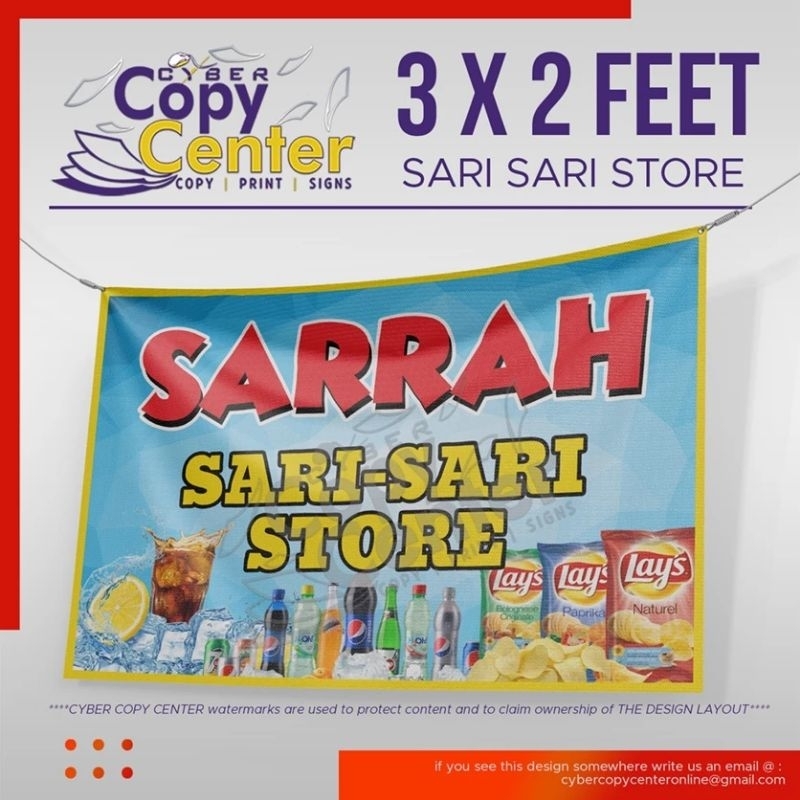 Customize l Tarpulin l Banners l Sari Sari Store | Shopee Philippines