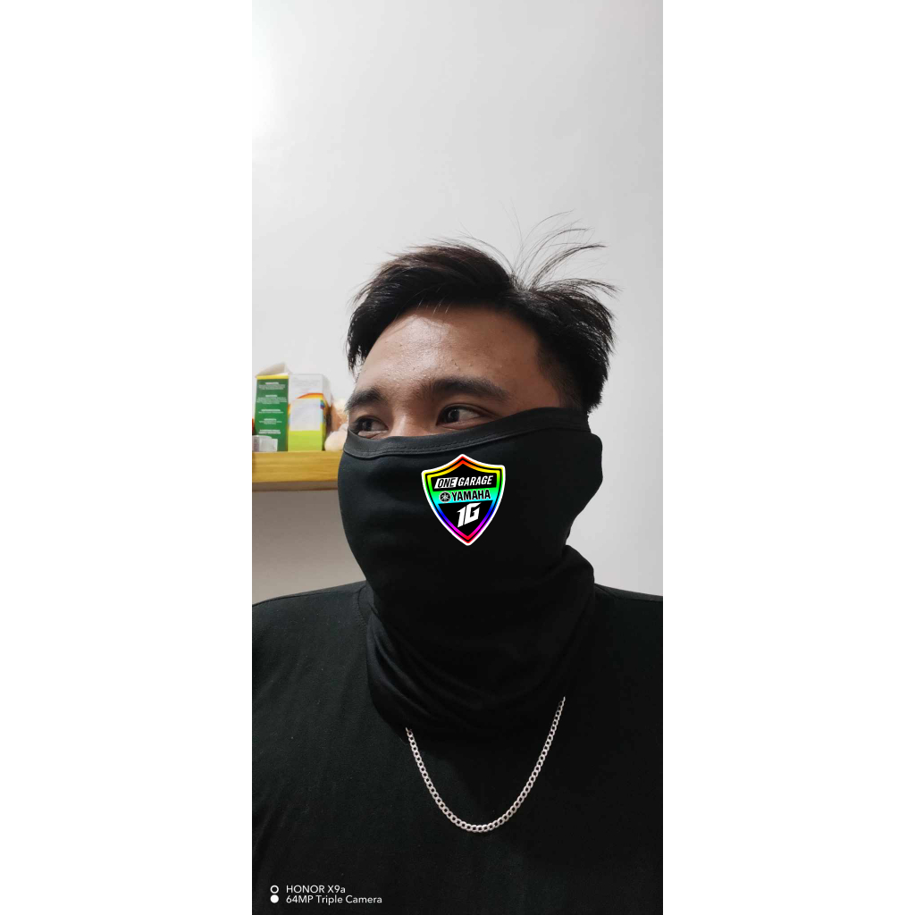 1G YAMAHA Tube mask Half Facemask Cotton Spandex BY MARIZ TEJANO ONLINE ...