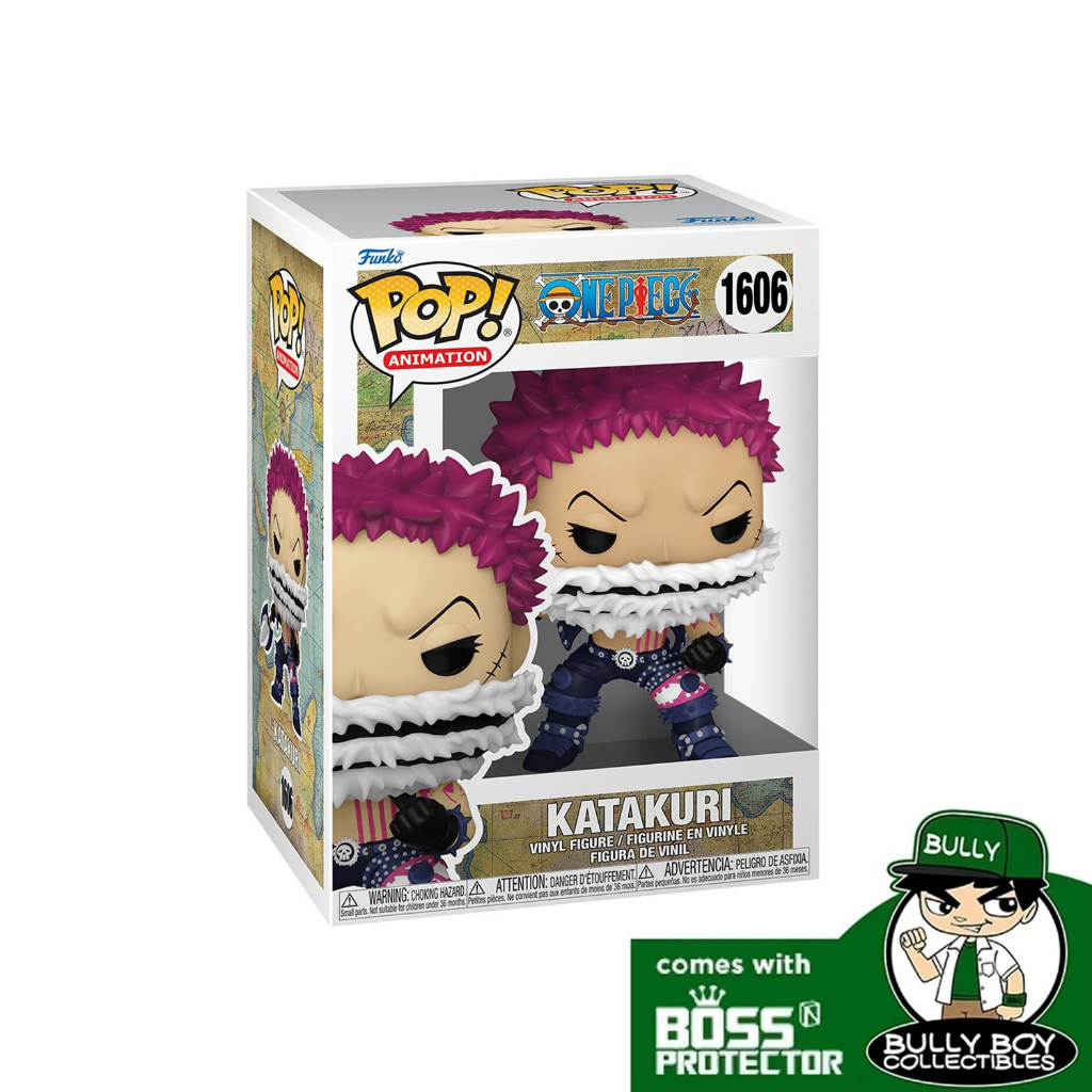 Funko POP! Animation: One Piece - Katakuri 1606 With Boss Protector ...
