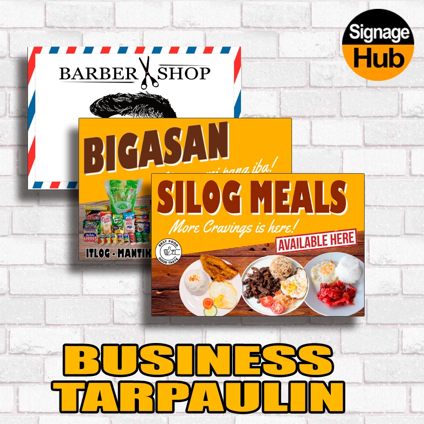 BUSINESS TARPAULIN Siganages | 3ft x 2ft | 1.5ft x 2ft | WaterProf ...