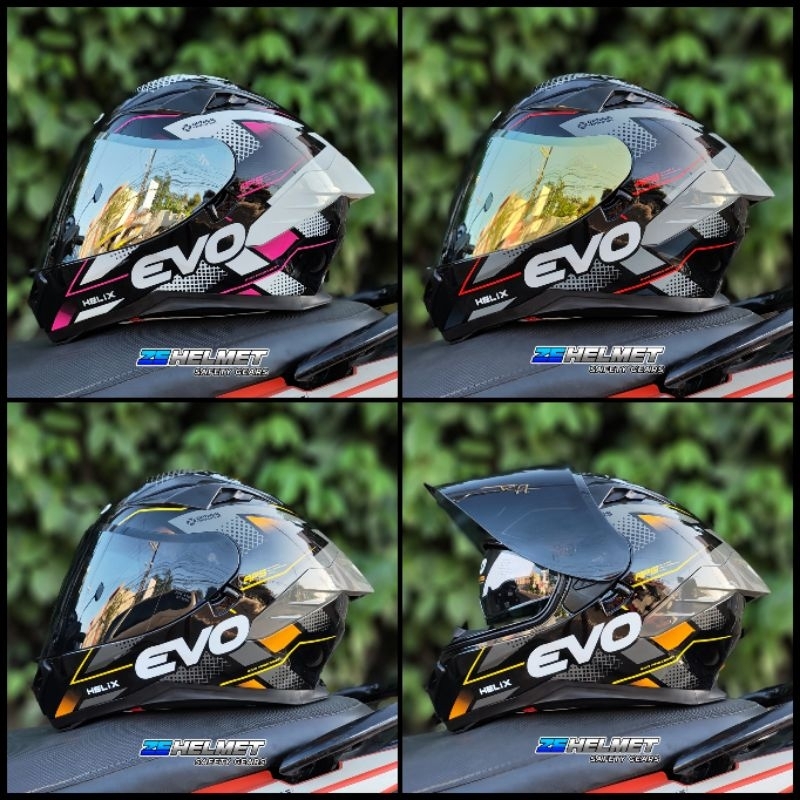 EVO M1-01 HELIX - FULL FACE | Shopee Philippines