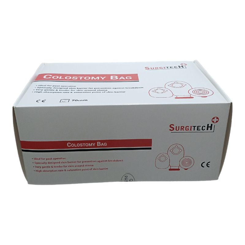 5 Sets 70mm Colostomy Bag (Surgitech) | Shopee Philippines