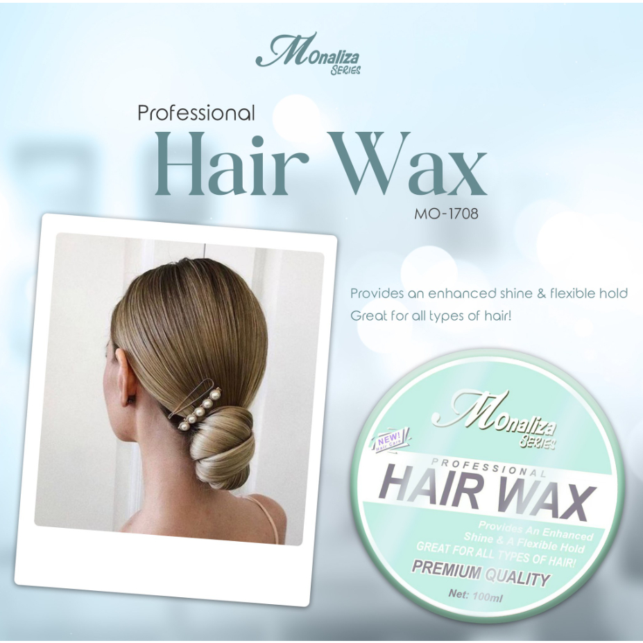 MONALIZA SERIES PROFESSIONAL HAIR WAX | Shopee Philippines