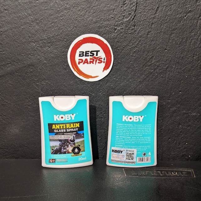 Koby Anti-Rain Glass Helmet Spray 20ml | Best Quality [ATZ] | Shopee ...