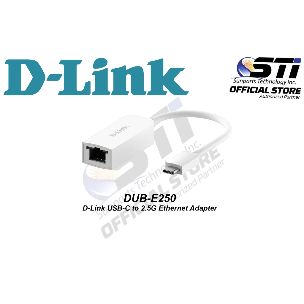 DUB-E250 D-Link USB-C to 2.5G Ethernet Adapter | Shopee Philippines