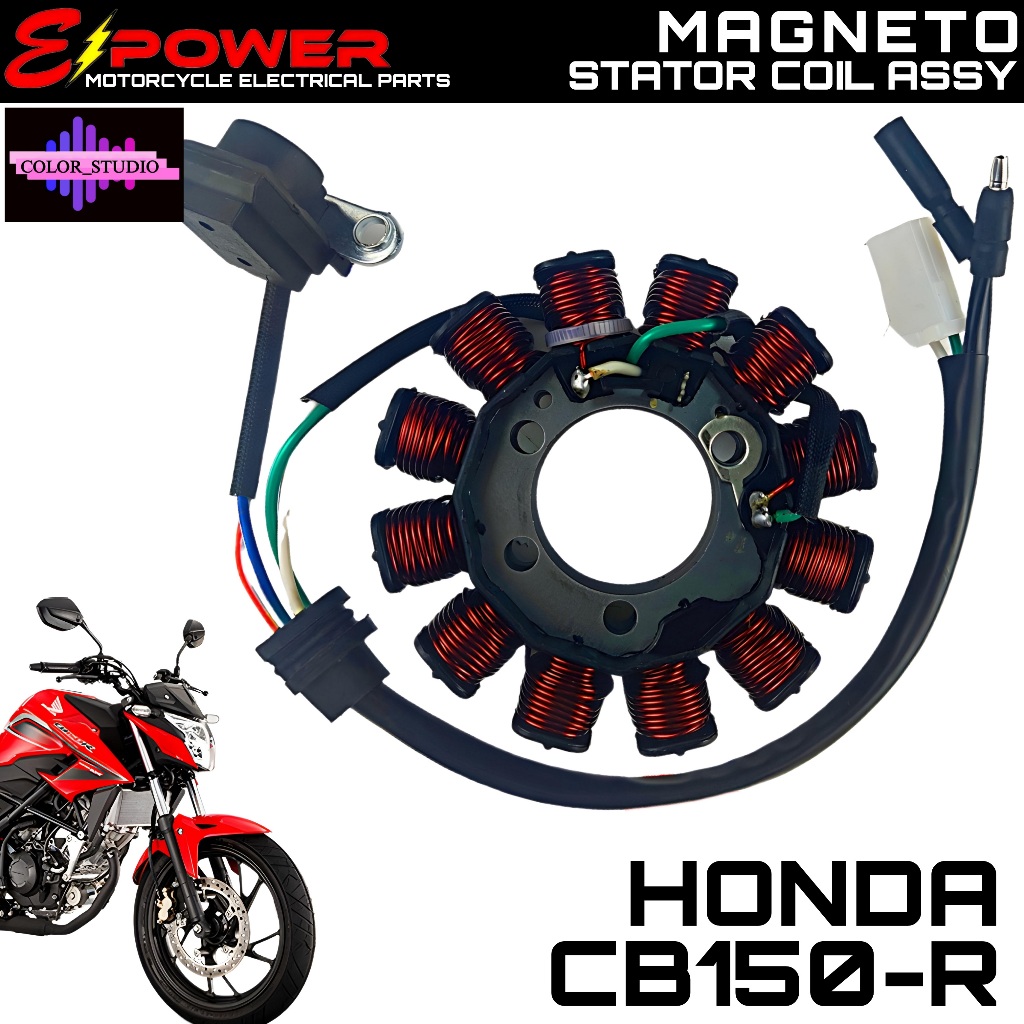 E POWER Stator Coil Assembly for HONDA CB150-R - COD | Shopee Philippines