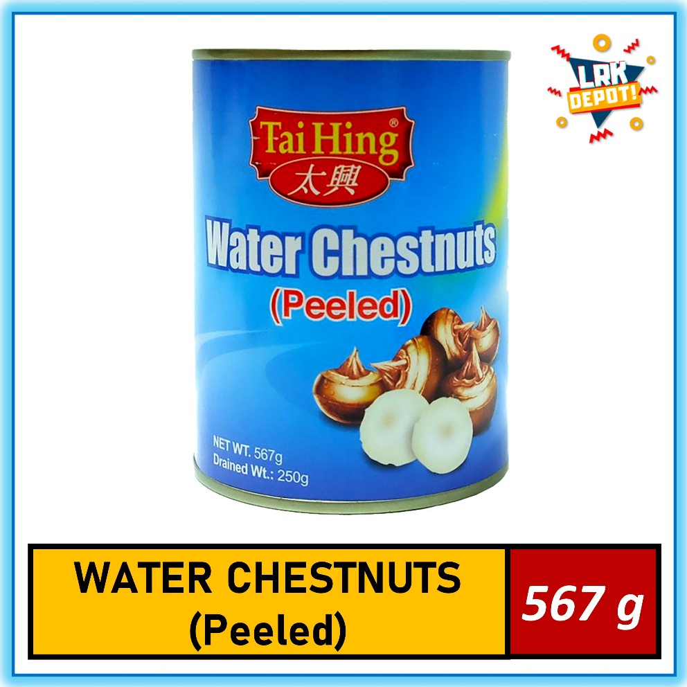 Tai Hing Water Chestnuts (Peeled) 567g - Canned Chestnut TAIHING nuts | Shopee Philippines