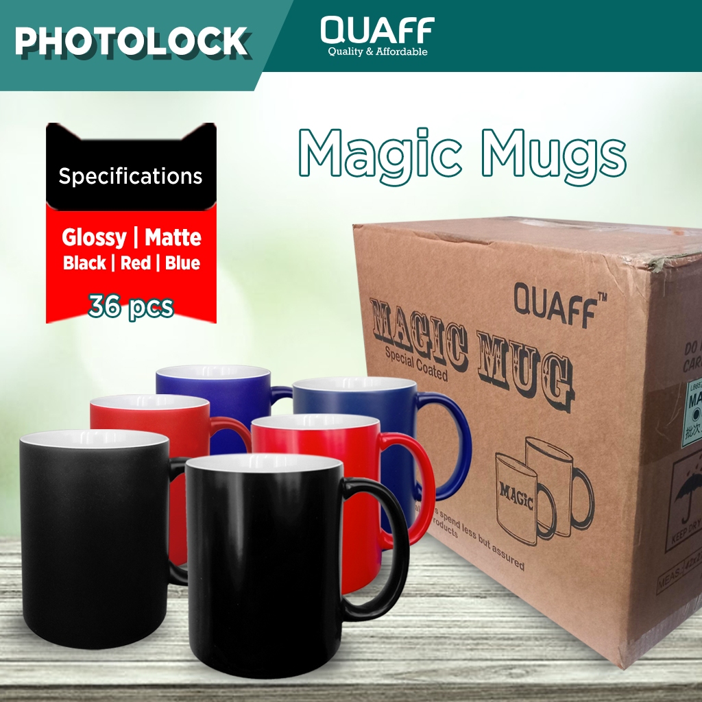 (36PCS) Magic Mug Sublimation Printable Coated Mug 11oz Changeable ...