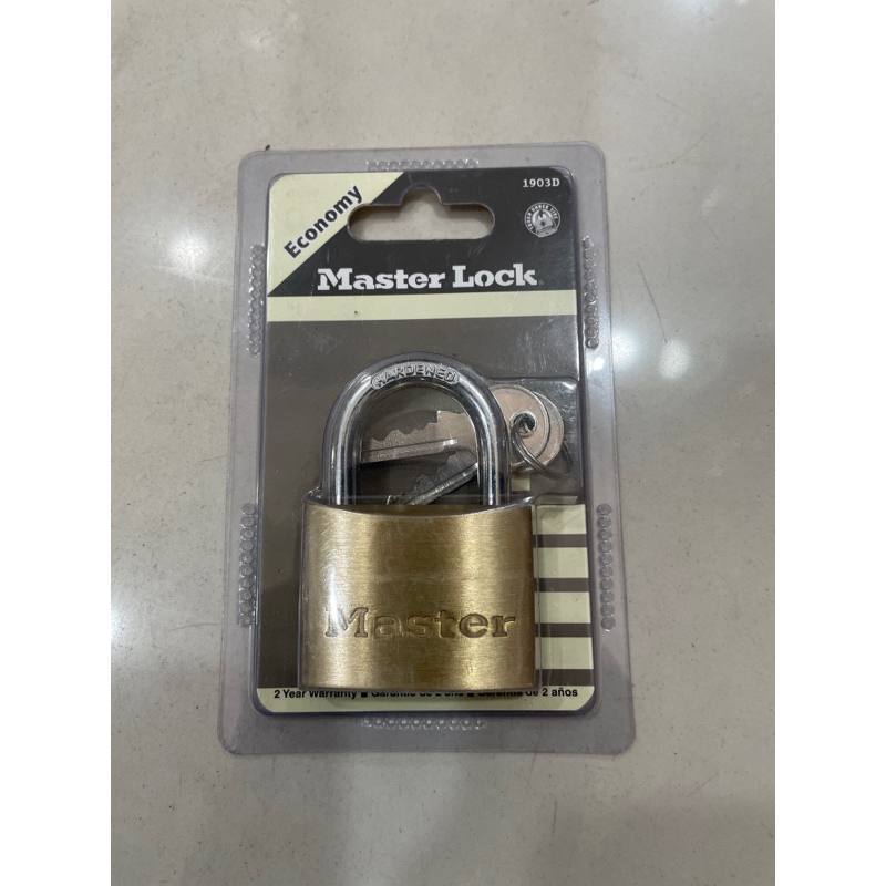 MasterLock PadLock 50mm Pad Lock (1903D) | Shopee Philippines