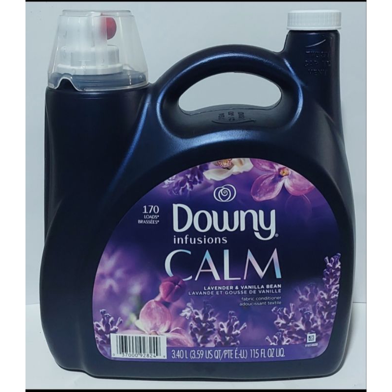 Downy Infusion Calm Fabric Softener, Lavender & Vanilla Bean,170 loads ...