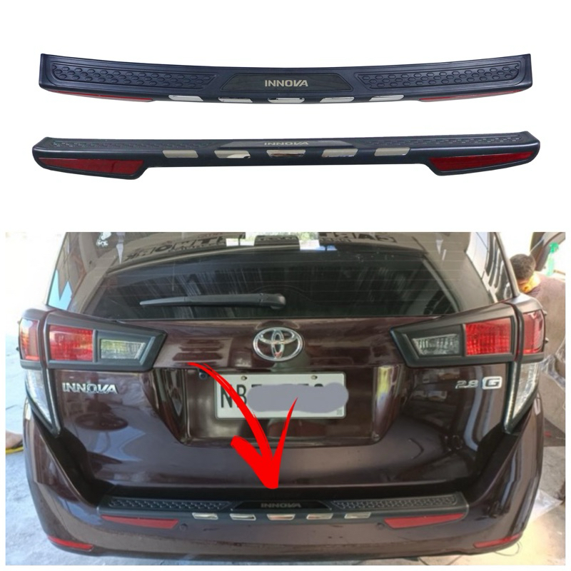 Toyota Innova 2016 - 2022 Rear Stepsill | Shopee Philippines