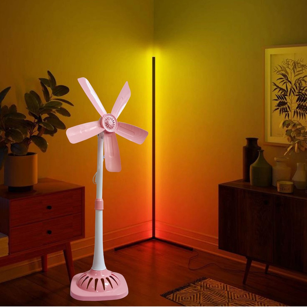 5 Blades Stand Fan Family Electric Stand Fan Sale Home Fan Floor Fan ...