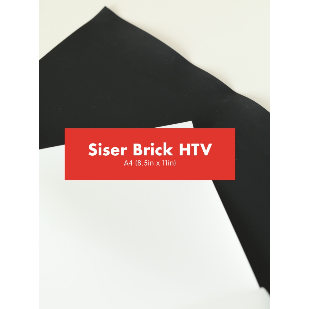 Siser Brick® Heat Transfer Vinyl (HTV) Iron-on for Shirts, Bags, Caps ...