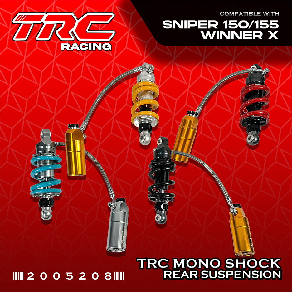 TRC Racing CNC 208mm Sniper 155 / 150 and Winner X Fully Adjustable Shock 2005-208 | Shopee ...