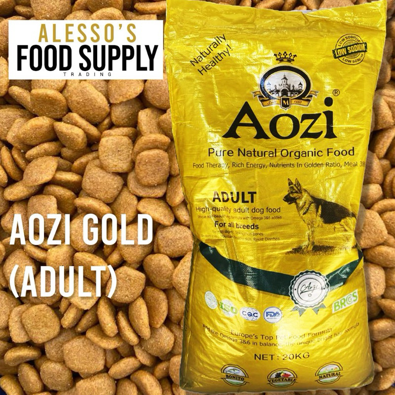 AOZI Adult Gold Dry Dog Food 1kg Repacked | Shopee Philippines