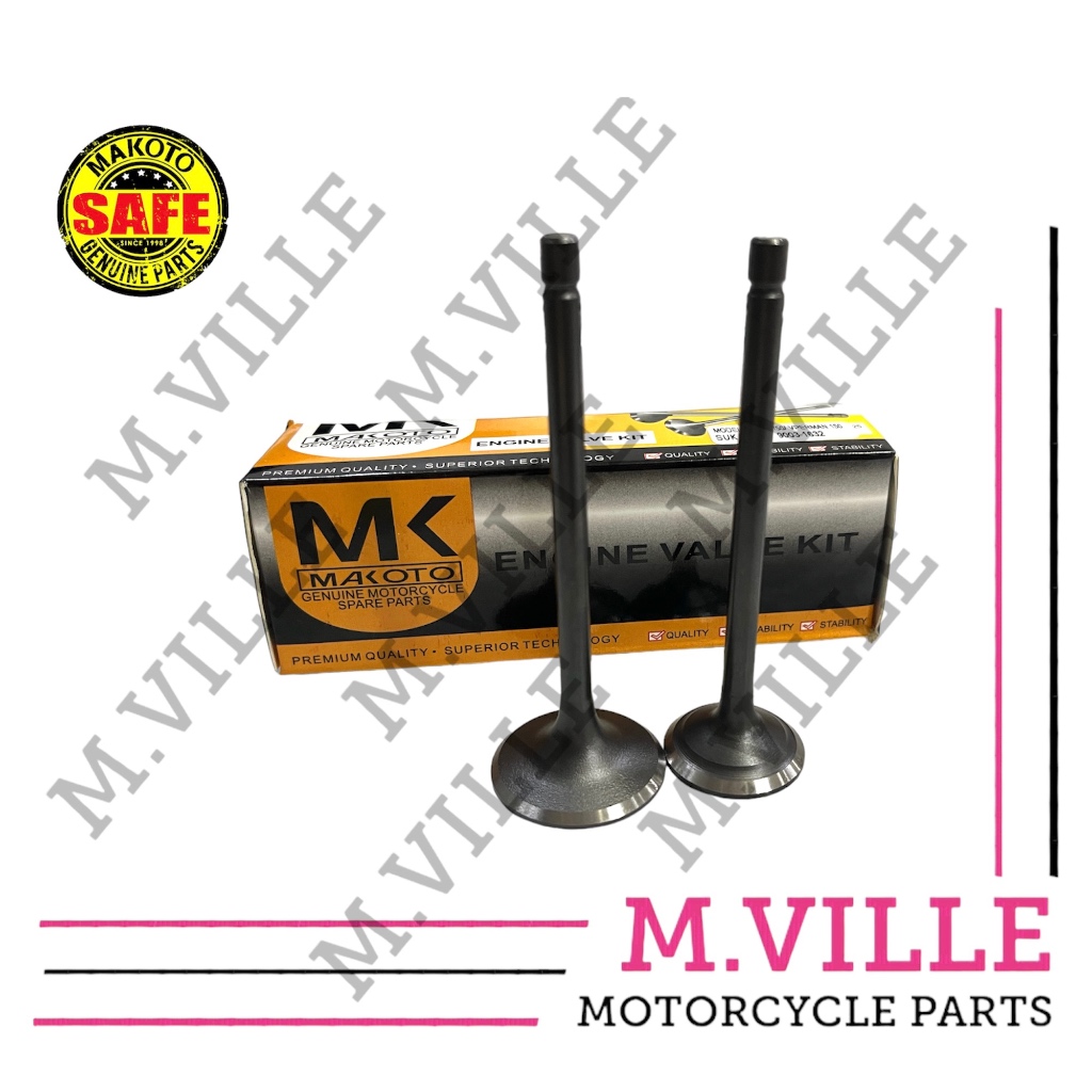 Euro Keeway Viperman / Vperman / Flash 150 intake exhaust valve ...