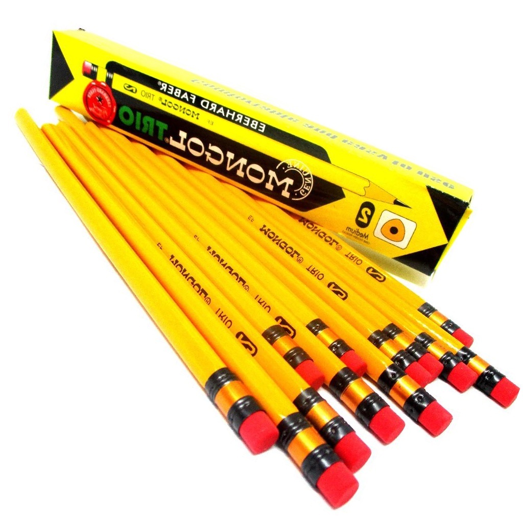 12pcs/box Mongol octagon Pencil Eberhard Faber (#2 Medium) | Shopee ...