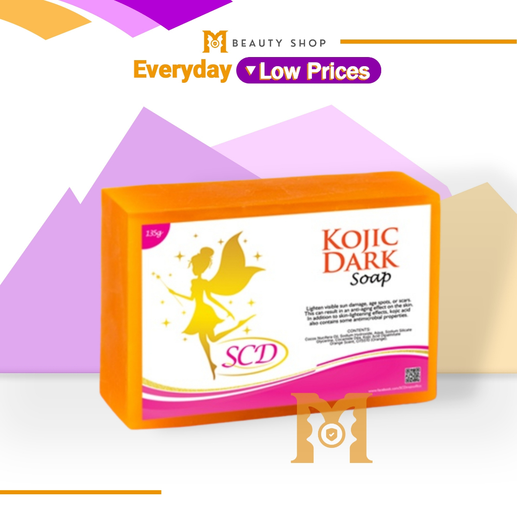 SCD Dark Kojic Face and Body Soap 135g | Shopee Philippines