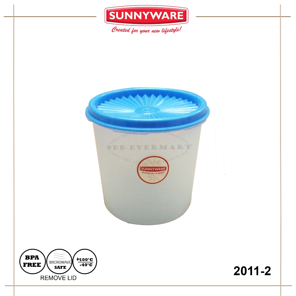 Sunnyware-Canister Storage Saver Food Keeper-700ml-Medium-[20112]-Blue ...