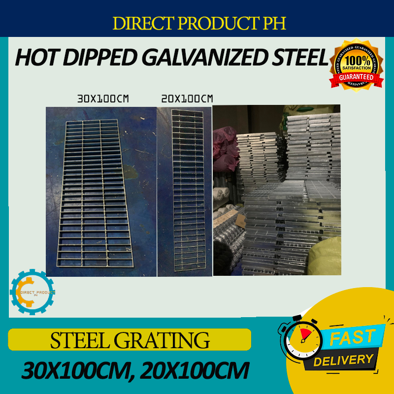 STEEL GRATING HOT DIPPED GALVANIZED /MAN HOLE COVER/ PANG-COVER SA ...