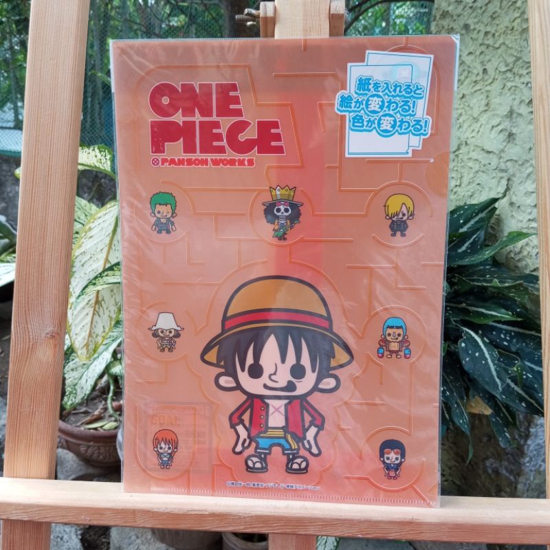 One Piece Anime Clear File Folder | Shopee Philippines