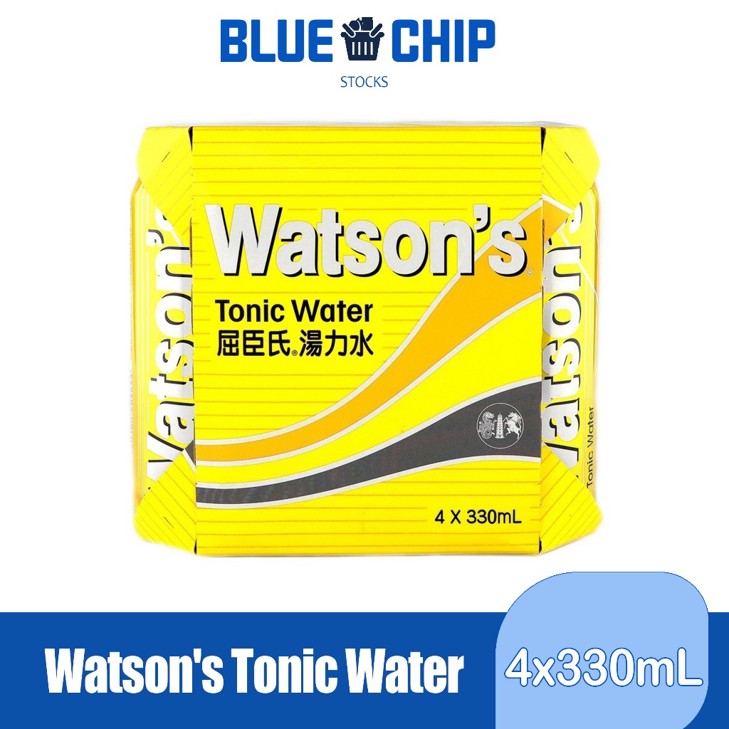 BlueChipsStocks Watson's Tonic Water 4 cans | Shopee Philippines