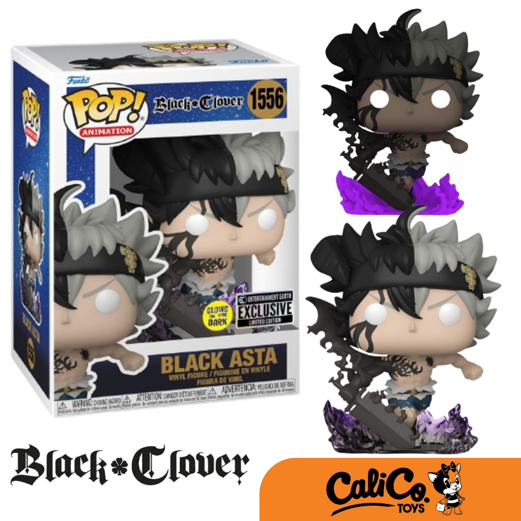 POP! Animation: Black Clover - Black Asta GiTD (Entertainment Earth ...