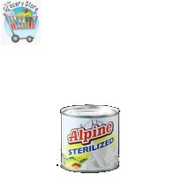 Alpine FUll Sterilize Milk Can 155ml | Shopee Philippines