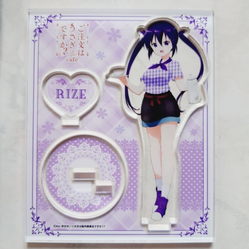 Is the Order a Rabbit Rize Tedeza Acrylic Standee | Shopee Philippines