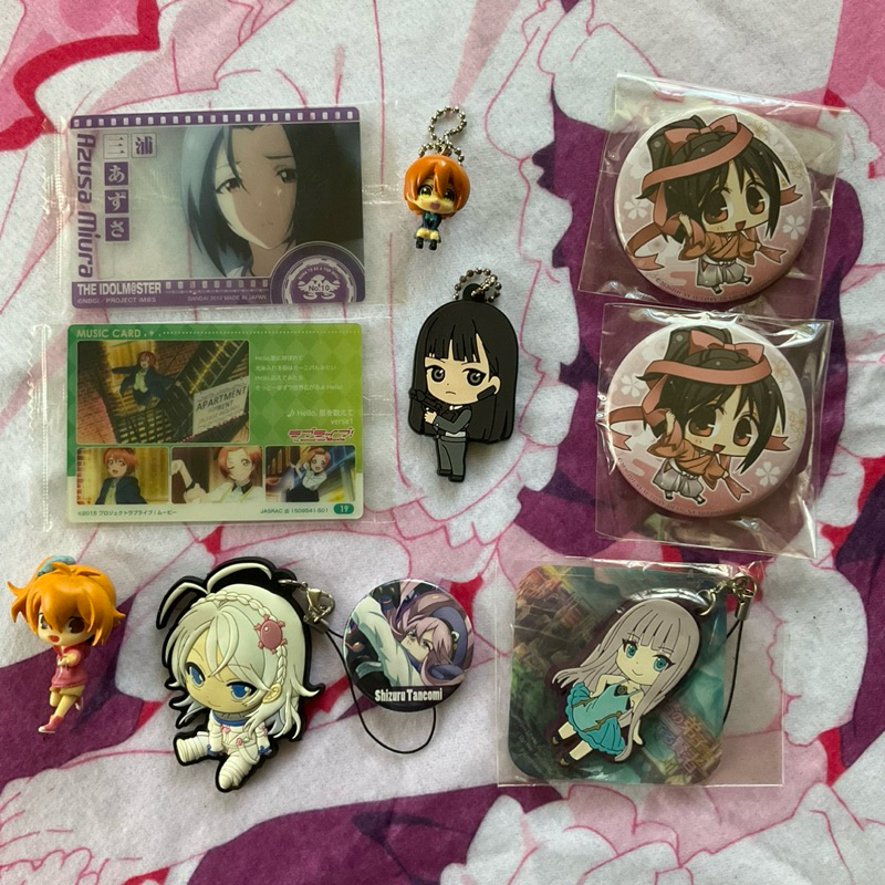 Anime Bundle TAKE ALL 10 pcs (Love Live, Idol Master, Kagerou Project ...