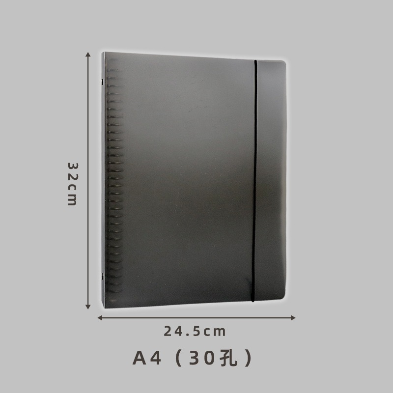 A5/B5/A4 Loose-leaf Refillable Notebook Shell Binder Notebook College Notepad b5 paper refill ...