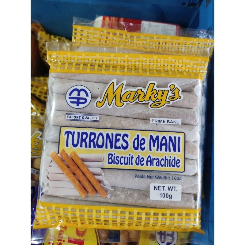 Marky's turrones de Mani 100g | Shopee Philippines