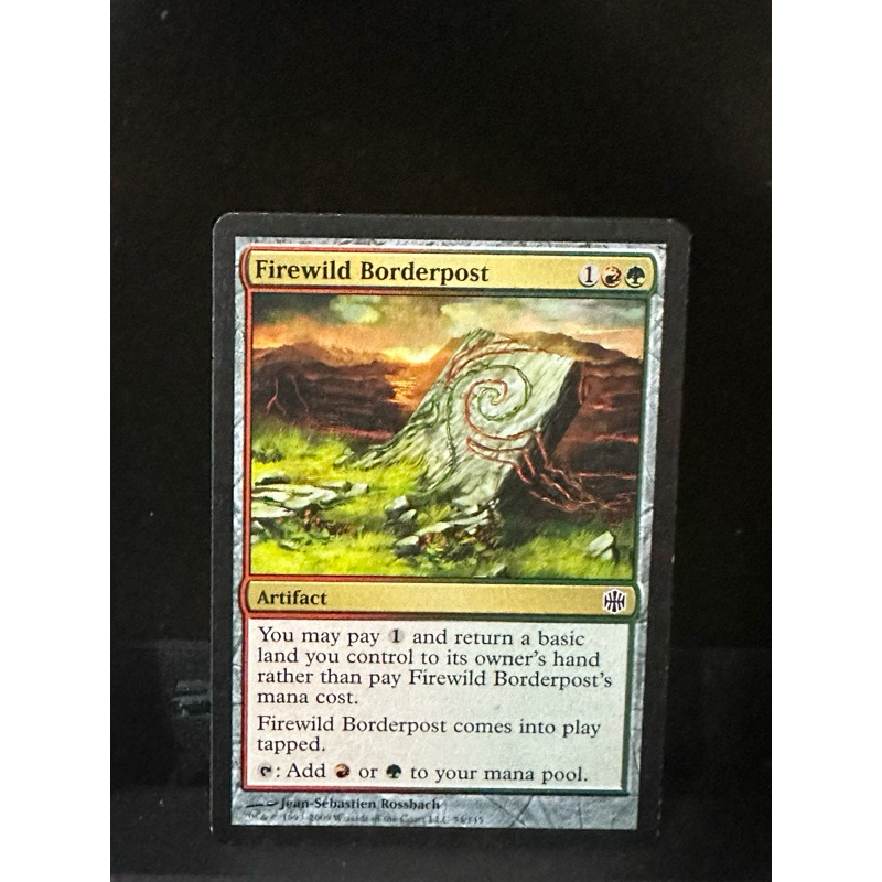Magic the Gathering- Firewild Borderpost | Shopee Philippines
