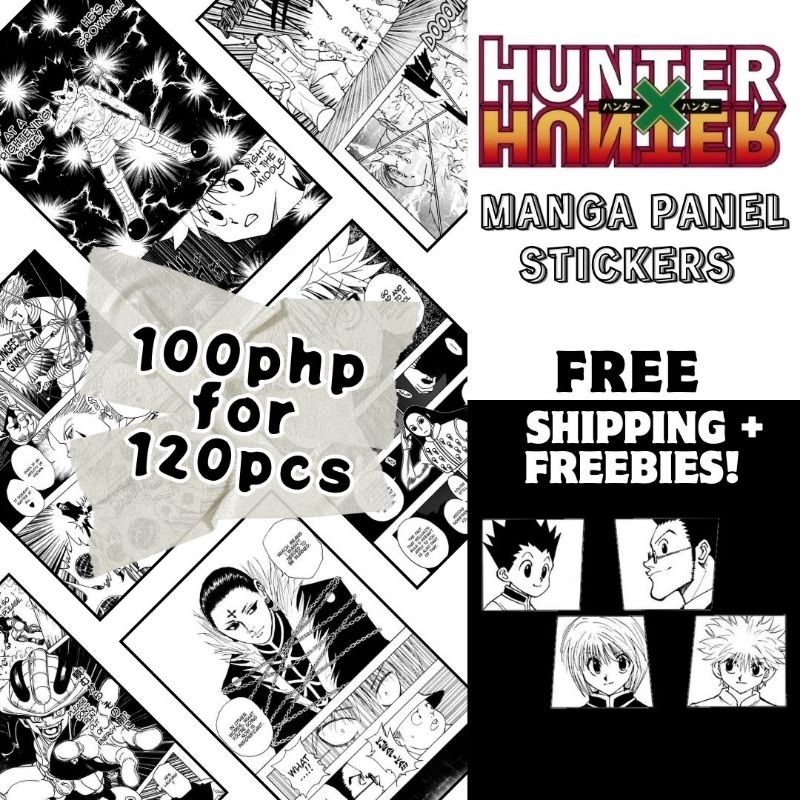 Hunter x hunter Manga panel stickers - ₱1 each | Shopee Philippines