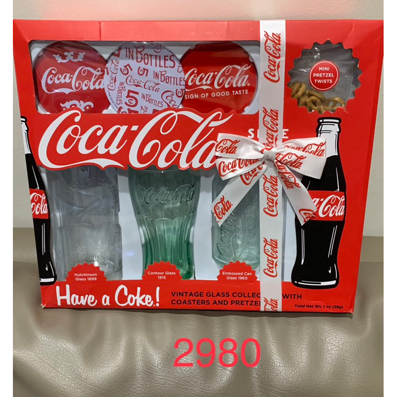 coca cola gift set glass | Shopee Philippines